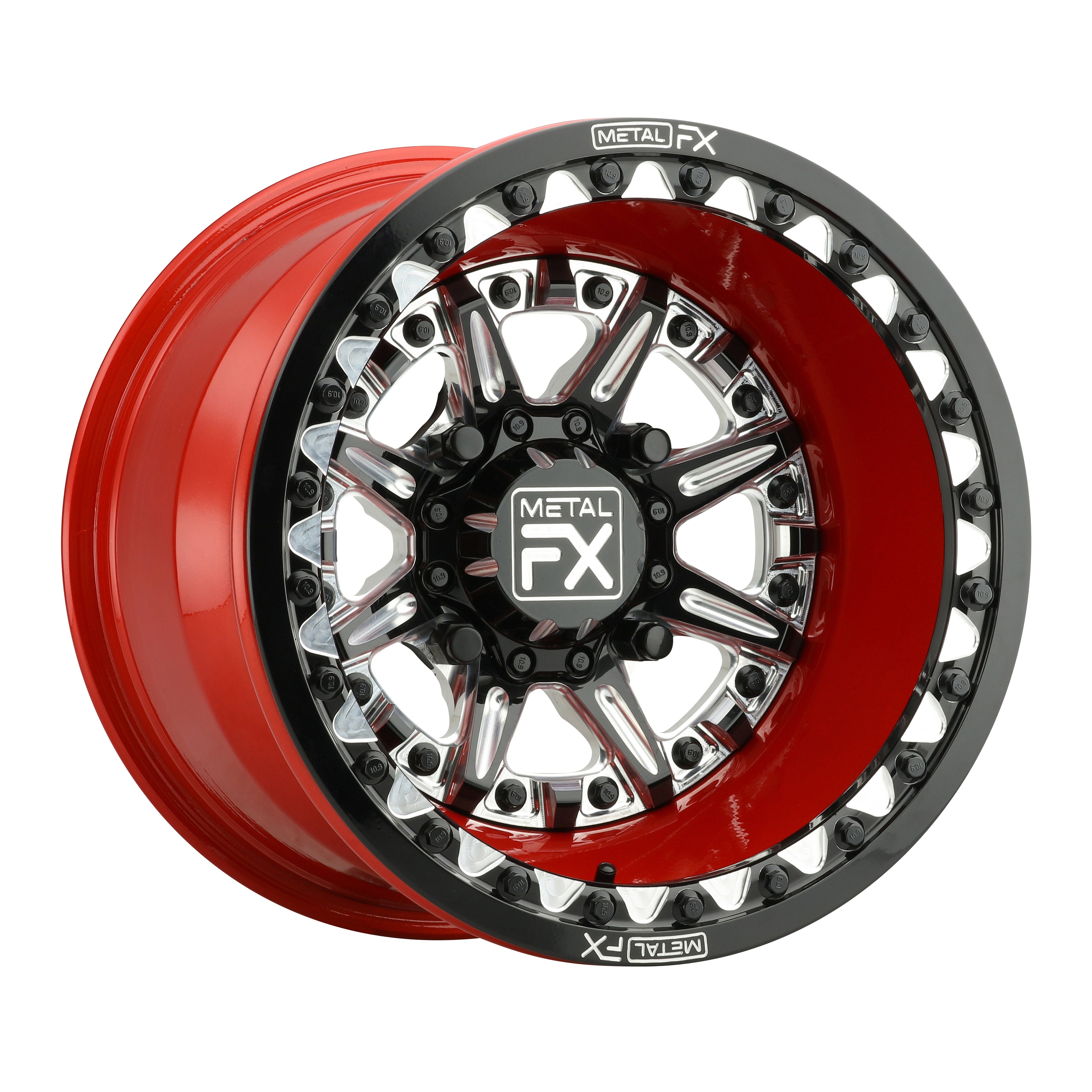 Ballistic - Forged 3-Piece - Beadlock - Custom | Metal FX Offroad ...