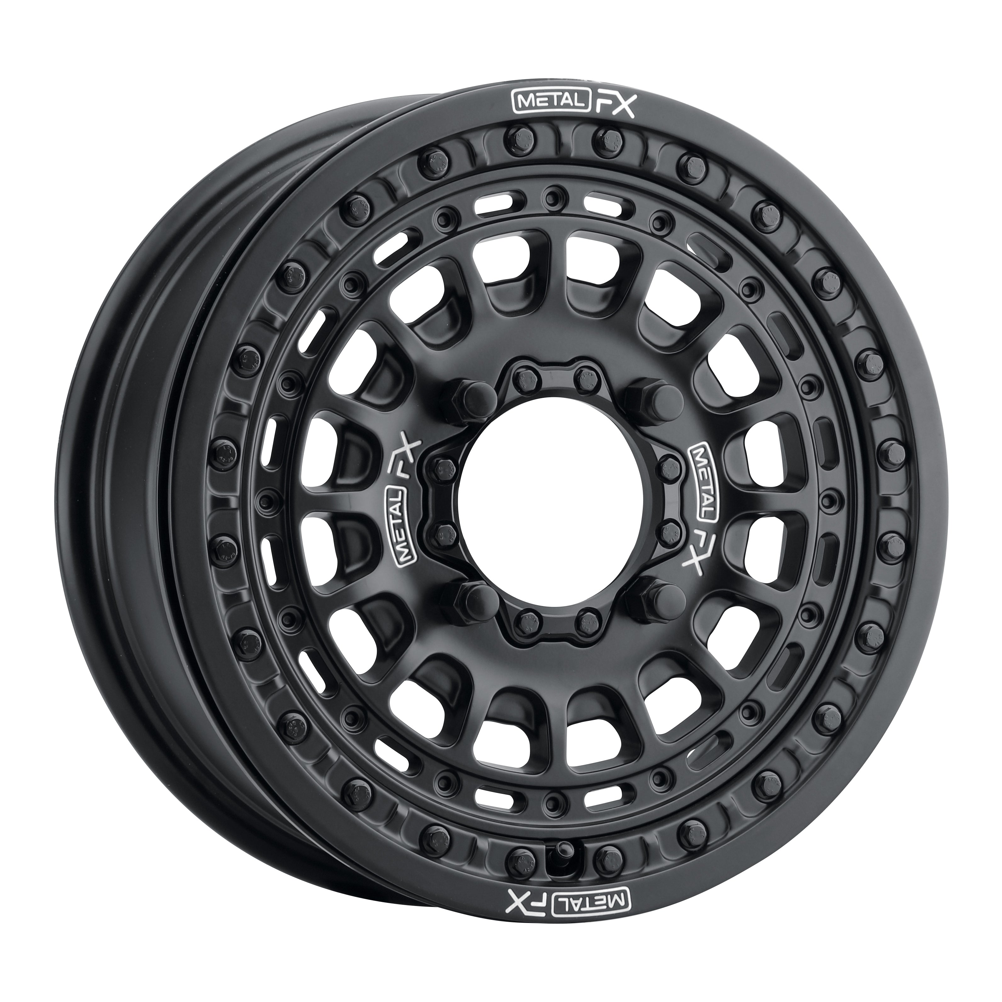 Hitman Beadlock - Satin Black | Metal FX Offroad - Truck Wheels ...